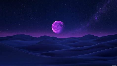 Purple Moon Wallpapers Pixelstalk