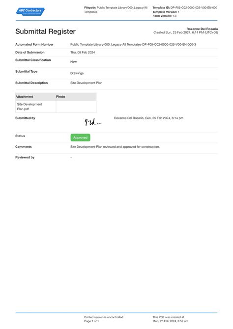 Submittal Log Template Smarter Than Excel