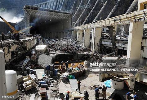 2009 Sayano Shushenskaya Hydro Accident Photos And Premium High Res