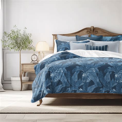6ix Tailors Fine Linens Palomino Denim Cotton Comforter Set Wayfair