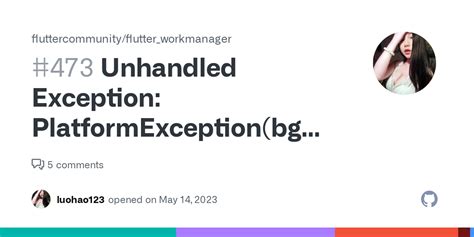 Unhandled Exception Platformexceptionbgtaskschedulingfailederror