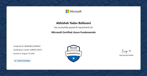 Abhishek Yadav On Linkedin Microsoftcertified Azurefundamentals