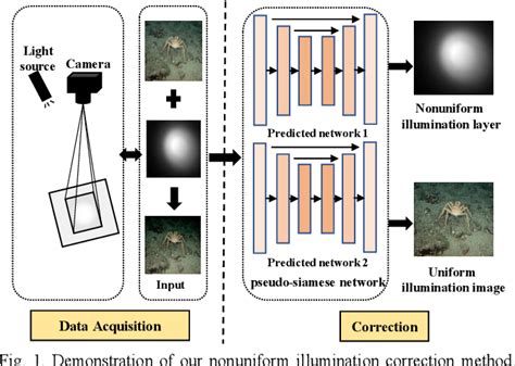 Figure 1 From Nonuniform Illumination Correction For Underwater Images Through A Pseudo Siamese