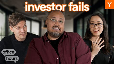 Ycs Group Partners Share Their Worst Investor Meetings Yc Startup