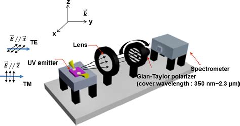 Schematic Illustration Of The Polarization Measurement Setup Download Scientific Diagram