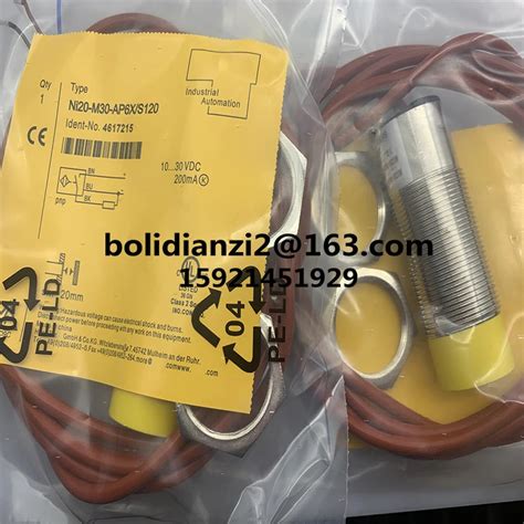 New Proximity Switch Sensor Ni20 M30 Ap6x S120 An6x In Stock 