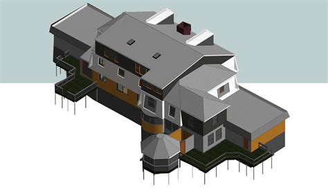 Detailed Architectural Revit Model Residential Project Modeling Project