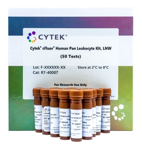 Cytek® Cfluor® Human Pan Leukocyte Kit Lnw Cytek Biosciences