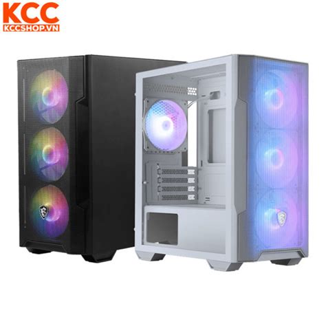 V Case Msi Mag Forge M R Black White