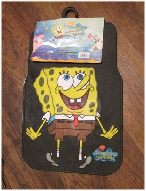 Sponge Bob Square Pants Car Floor Mats On Mercari Square Pants