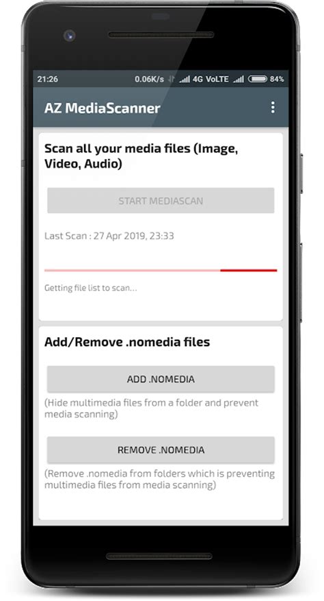 Az Media Rescan Sd Card Scan And Nomedia Manager Apk For Android Download