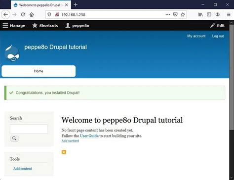 Install Drupal In Raspberry Pi