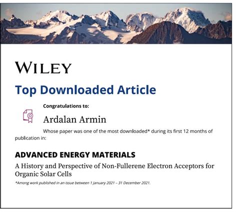 Ardalan Armin On Linkedin Congratulations Also To My Co Authors For