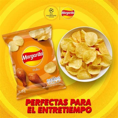 Papas Margarita Paquete De 24 Crujientes Papas Fritas De Limón Y