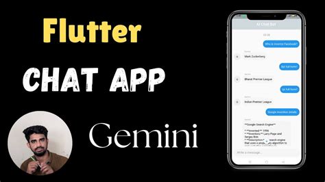 Flutter Gemini Chat App Tutorial The Flutter Developer Bangla Youtube
