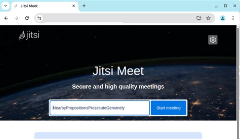 how to run jitsi video conference server behind nat and internal