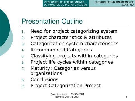Ppt A Global System For Categorizing Projects Powerpoint Presentation Id 3490947