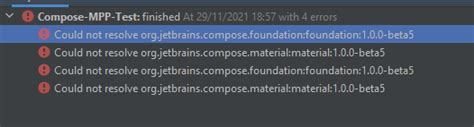 Could Not Resolve Org Jetbrains Compose Foundation Foundation 1 0 0