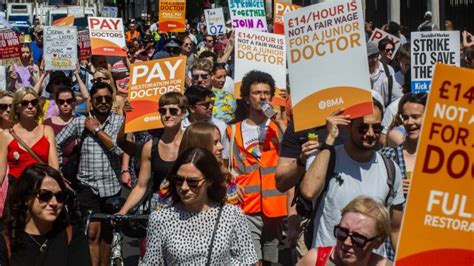 Uk Doctors Stage Biggest Walkout Ever Today