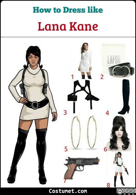 Lana Kane Archer Costume For Halloween Archer Costume Couples