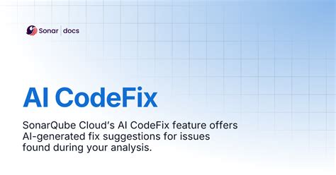 Ai Codefix Sonar Documentation