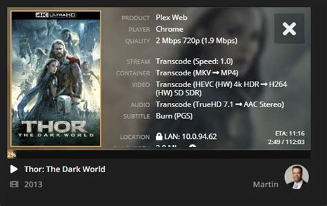 Plex Does Not Use My Gpu To Transcode General Support Unraid