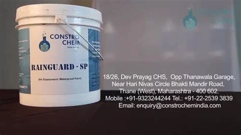 Constrochem Acrylic Elastomeric Coating 25 L At ₹ 165litre In Thane