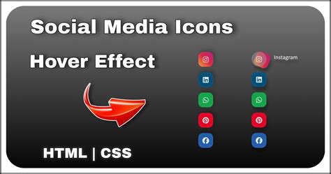 Social Media Icons Hover Effect Using Css — Smart Ui Studio Buymeacoffee