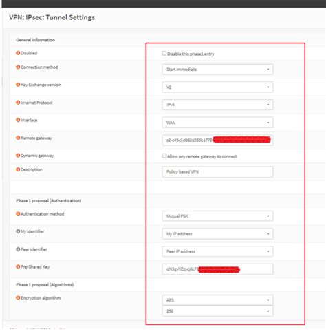 Configuring Policy Based VPN
