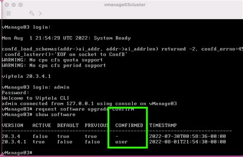 Upgrade Process For Vmanage 3 Nodes Cluster If Configuration Db Upgrade