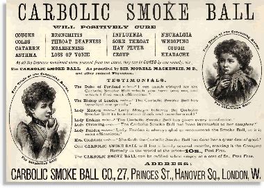 Carlill V Carbolic Smoke Ball Co