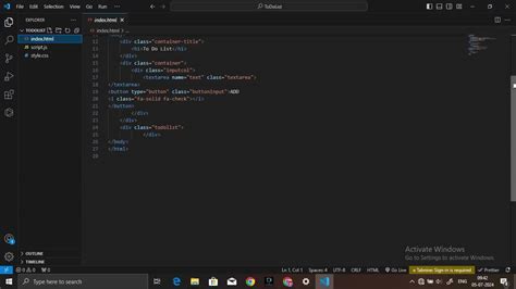sowmiya muthukumar on linkedin todolist webdevelopment todolistapp htmlcssjs