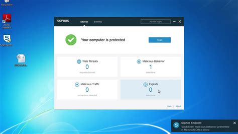 Microsoft Office Dde 0day Exploit Vs Months Old Sophos Intercept X