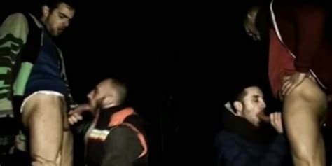 Foursome Fun At Night