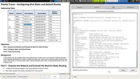 CCNA2 6 2 2 4 Configuring IPv4 Static And Default Routes YouTube