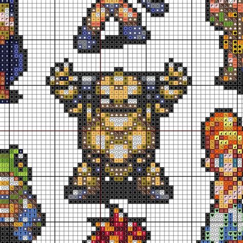 Chrono Trigger Cross Stitch Pattern For Beginner Etsy