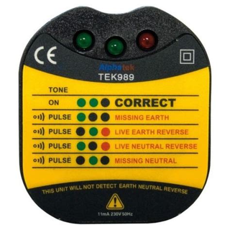 Socket Tester Plug In Tester