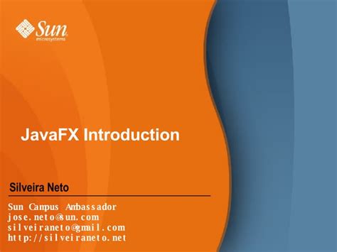 Javafx Introduction Ppt