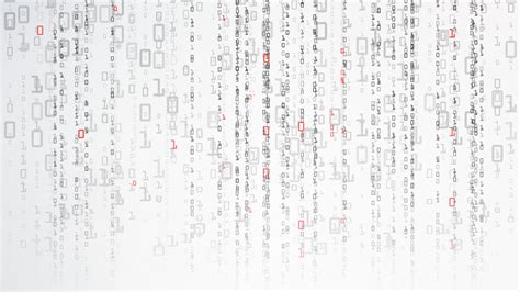 Binary Cyberspace Background Coding Or Hacker Concept Matrix Style Vector Illustration