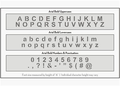 Arial Font