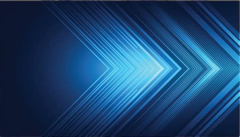 Dynamic Blue Abstract Background With Layered Arrows Symbolizing Speed