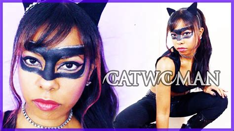 Sexy Catwoman Makeup For Halloween Youtube