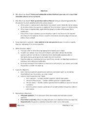 Objections Outline HPHS Mock Trial Objections Why Should You Object To Keep Out