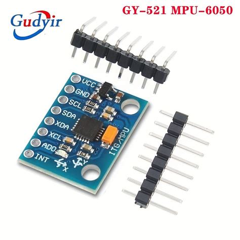 gy 521 mpu 6050 mpu6050 3 axis accelerometer gyroscope sensor module 16 bit ad converter data