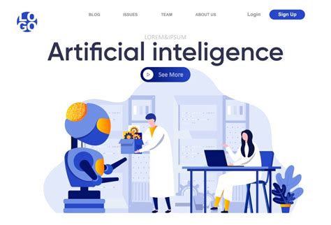 artificial technology intelligence royalty free vector image