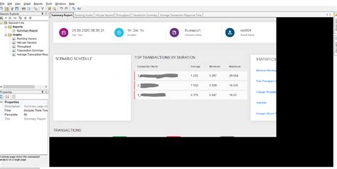 Performance Testing Loadrunner Analysis Version 2020 Build 610 Black