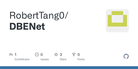 Github Roberttang Dbenet