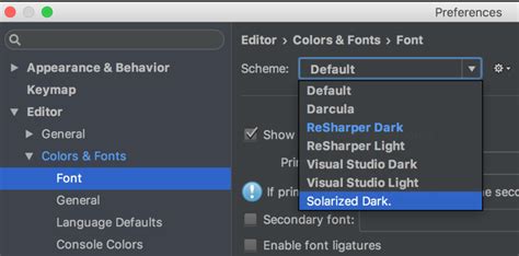 Adding Additional Colour Themes To Jetbrains Rider Alex Brown