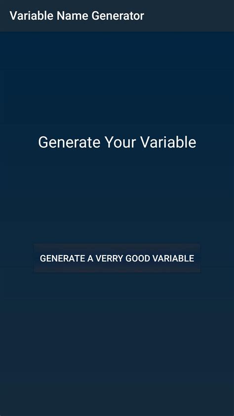 Random Funny Variable Name Gen Apk For Android Download