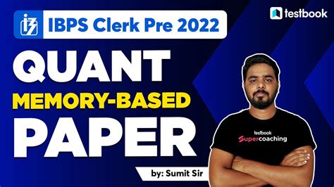 IBPS Clerk Quant Memory Based Paper Quant Questions Asked In IBPS